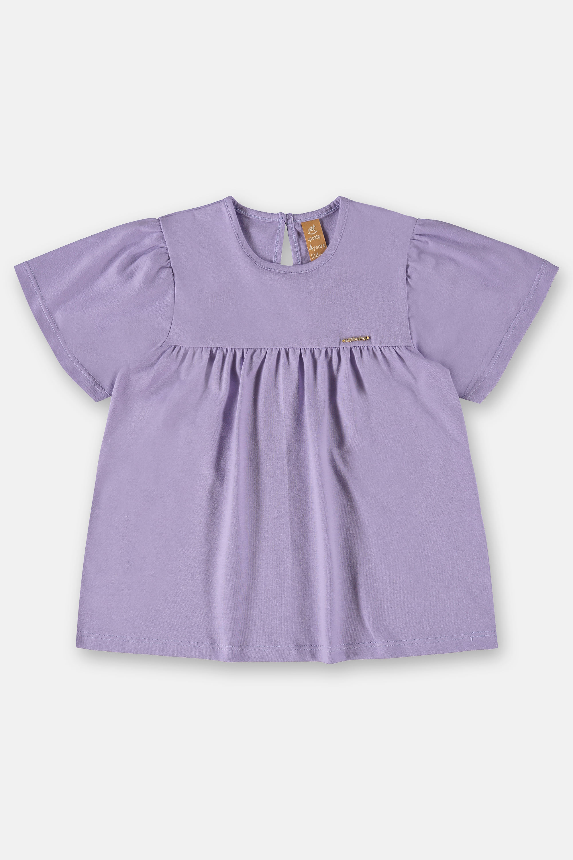 Up Baby - Bata básica Infantil para Menina Roxo - Vestis