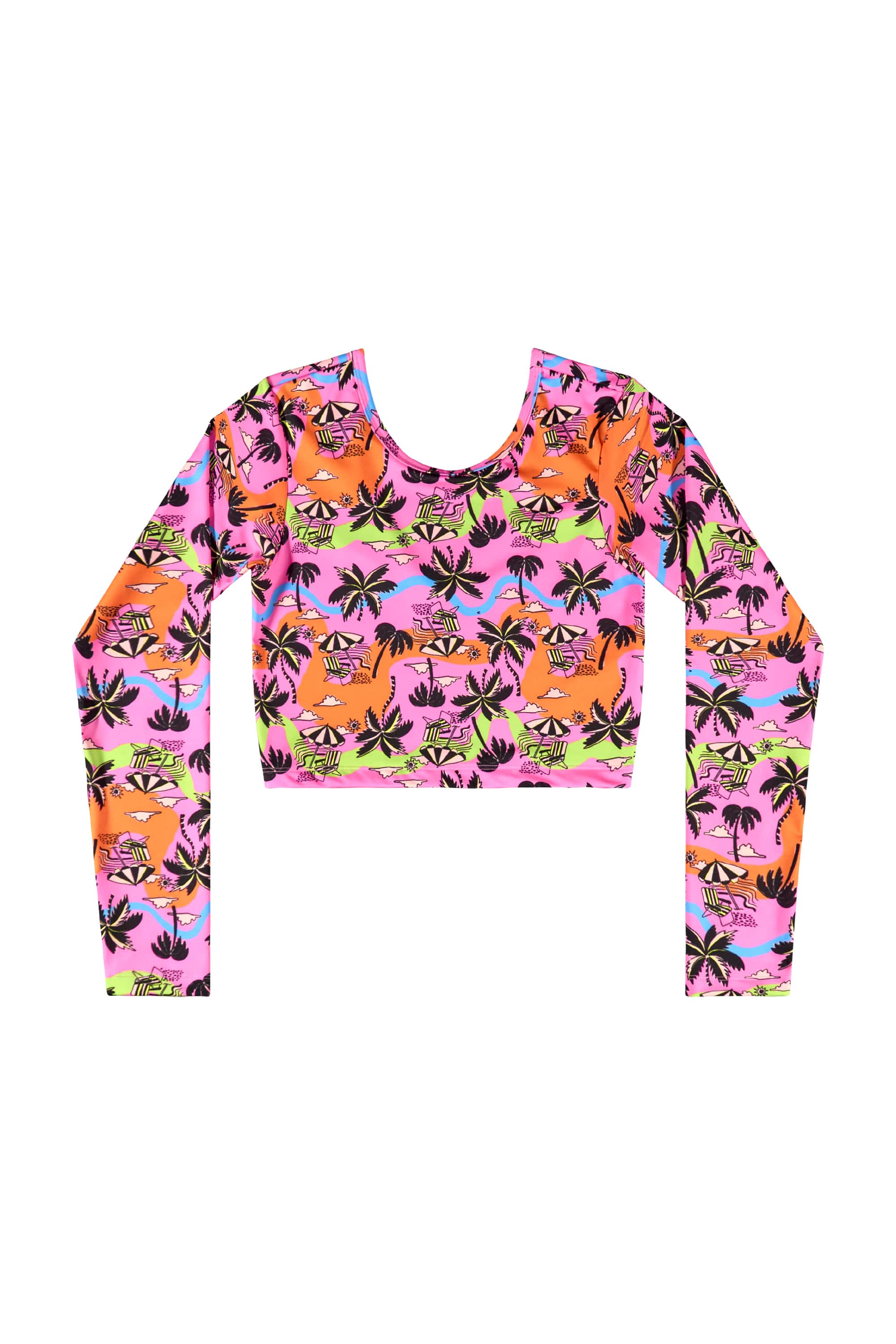 Gloss - Biquíni Manga Longa Juvenil com FPS+50 Rosa - Vestis