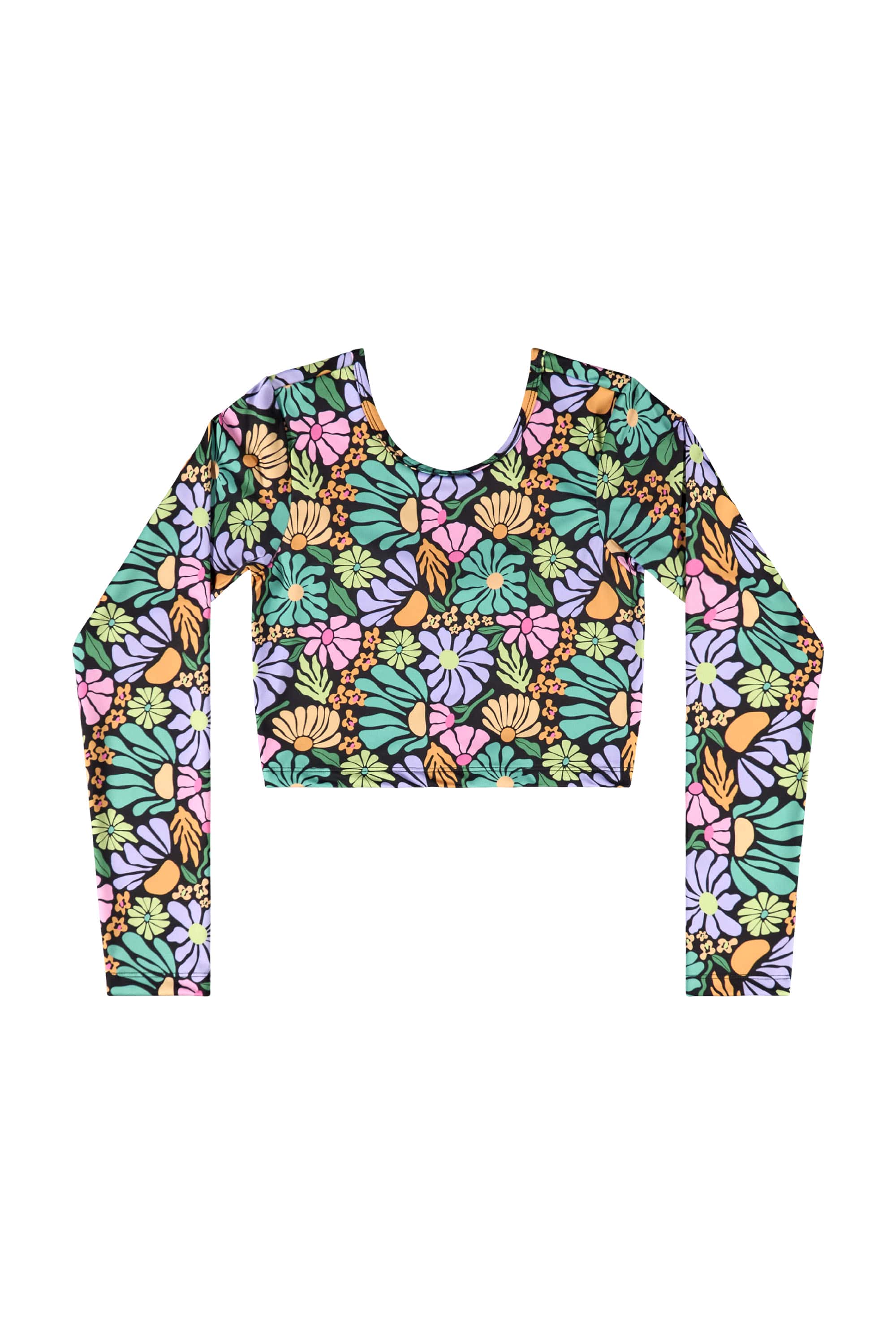 Gloss - Biquíni Manga Longa Juvenil com FPS+50 Preto - Vestis